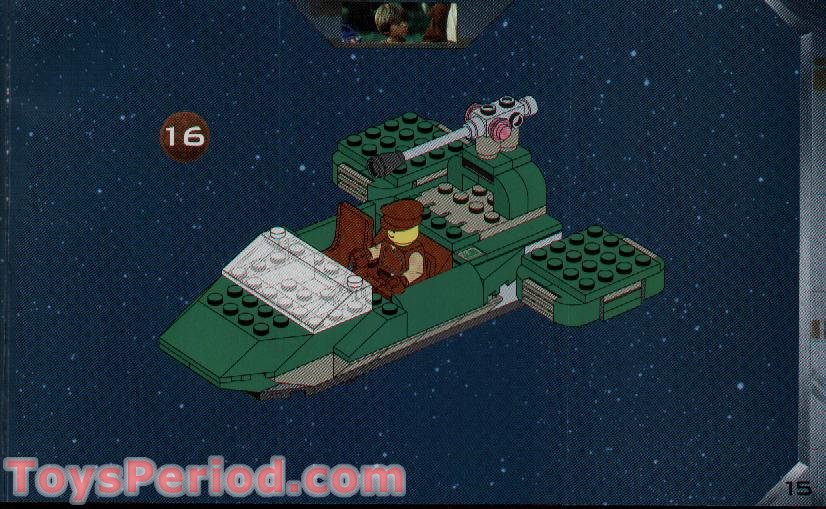 LEGO 7124 Flash Speeder Instructions and Parts List