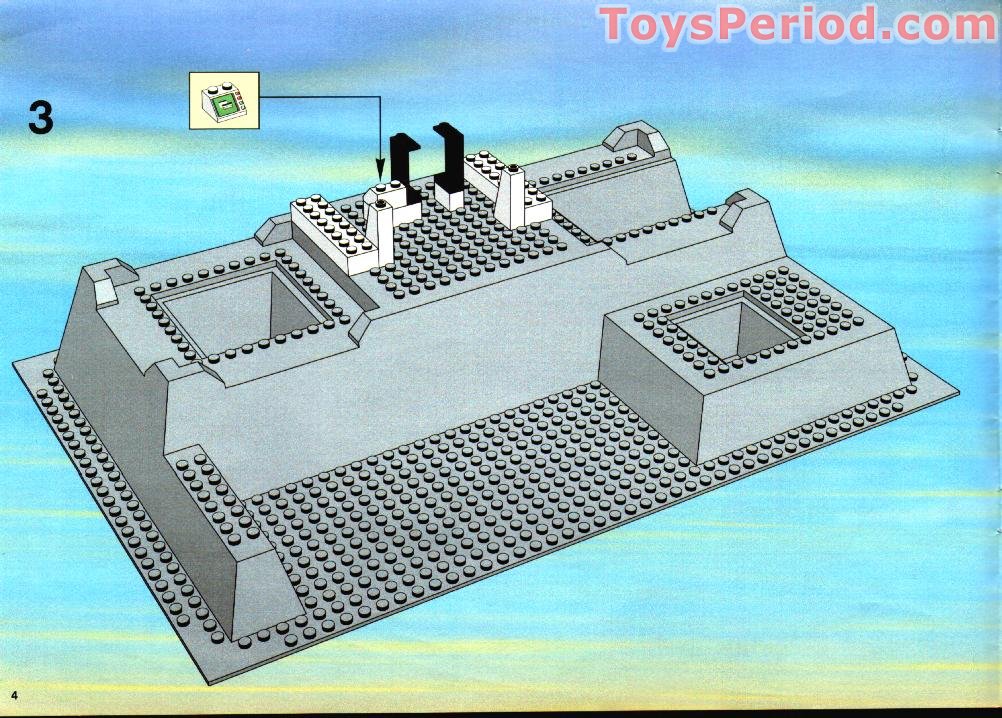 LEGO 7237-1 Police Station - with Light-Up Minifig Instructions and ...