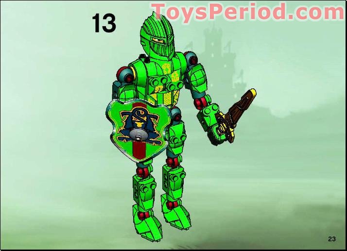 LEGO 8772 Rascus (Europe Version Without Cards) Instructions and Parts List