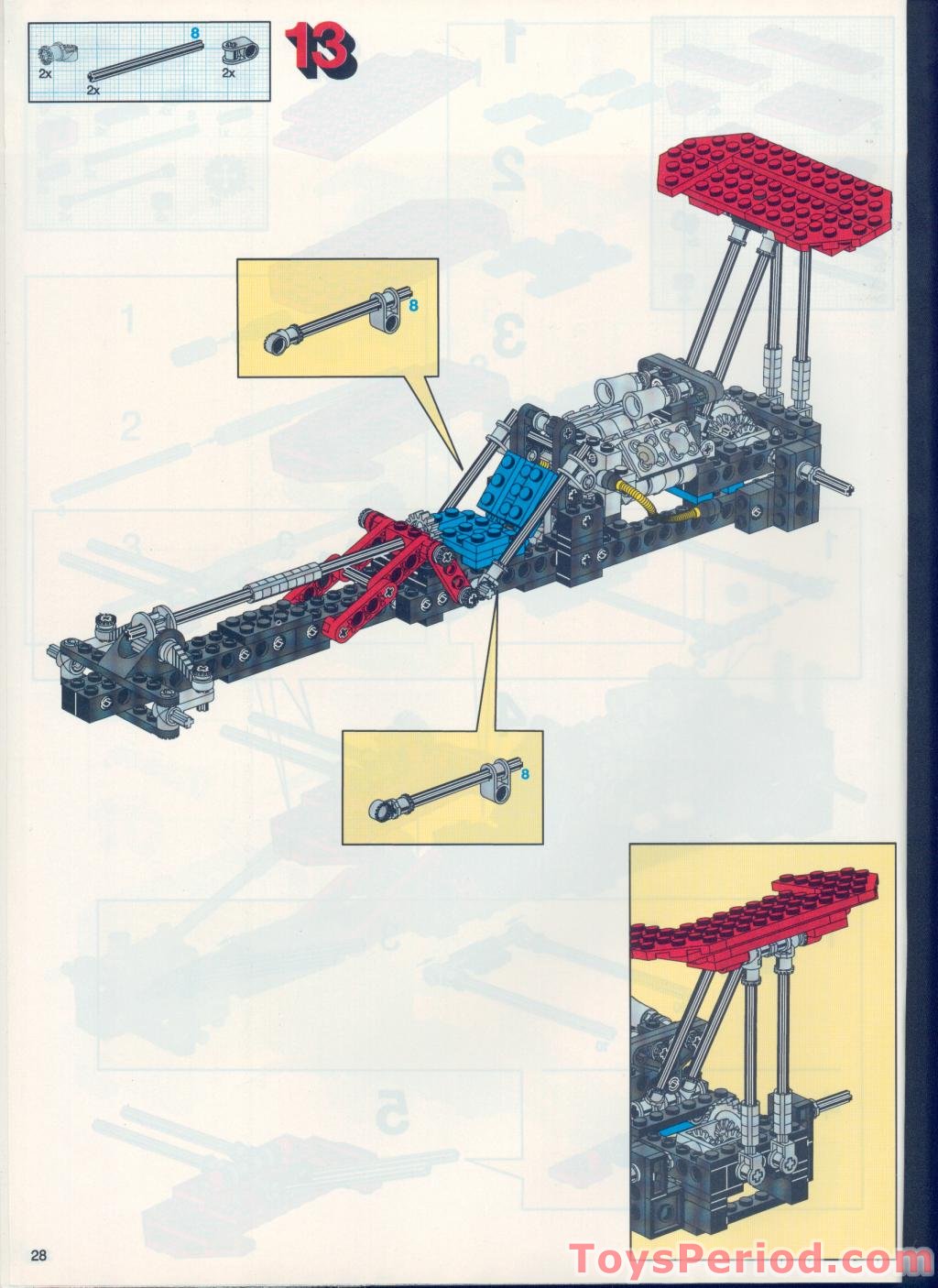 LEGO 8857-2 Motorcycle Set Parts Inventory and Instructions - LEGO ...
