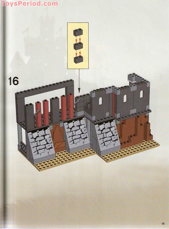 LEGO 8877 Vladek's Dark Fortress Instructions and Parts List