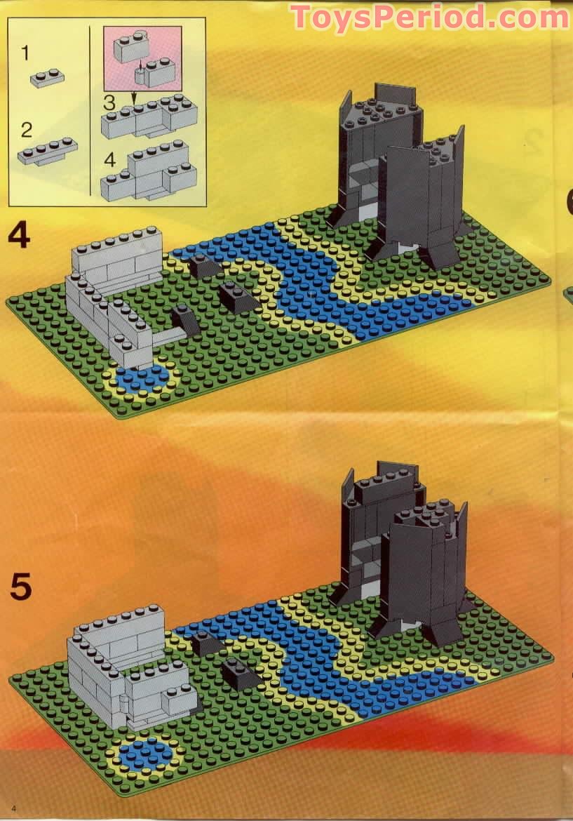 LEGO 6071 Forestmen's Crossing Instructions and Parts List