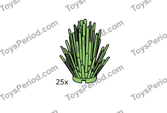 LEGO 10112 Bush Set Parts List