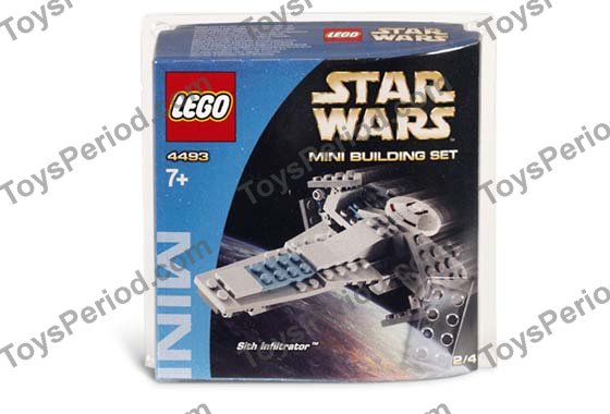 LEGO 4493 Mini Sith Infiltrator Instructions and Parts List