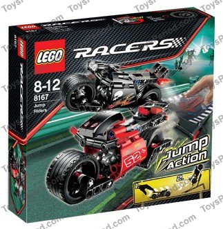 LEGO 8167 Jump Riders Instructions and Parts List