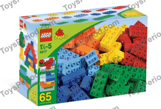 LEGO 5577 Basic Bricks - Large Set Parts List