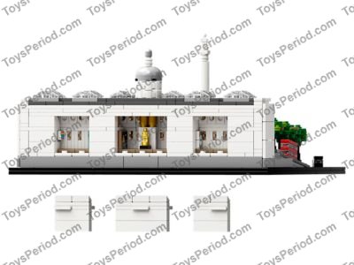LEGO 21045 Trafalgar Square Set Parts List