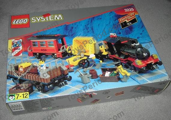 LEGO 3225 Classic Train Instructions and Parts List