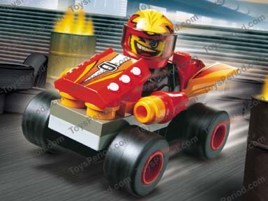 LEGO 4582 Red Bullet Instructions and Parts List