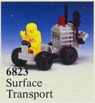 LEGO 6823 Surface Transport Instructions and Parts List