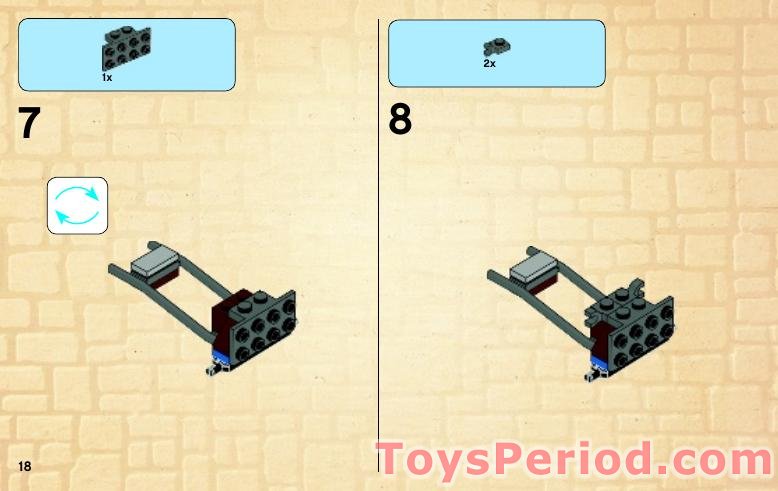 LEGO 70401 Gold Getaway Instructions and Parts List