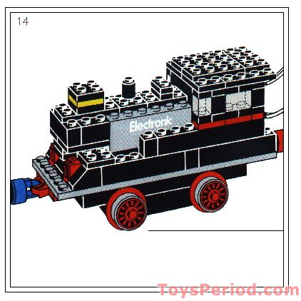 LEGO 138 Electronic Train - Forward, Backward and Stop Instructions and ...