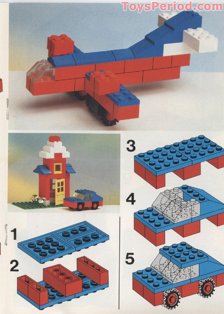 LEGO 533-1 Universal Building Set Instructions and Parts List