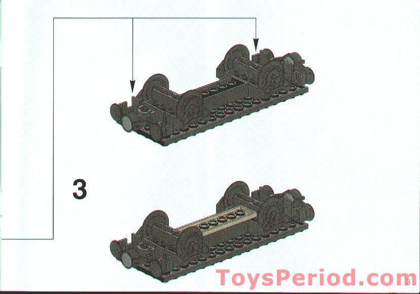LEGO 10014 Caboose Instructions and Parts List