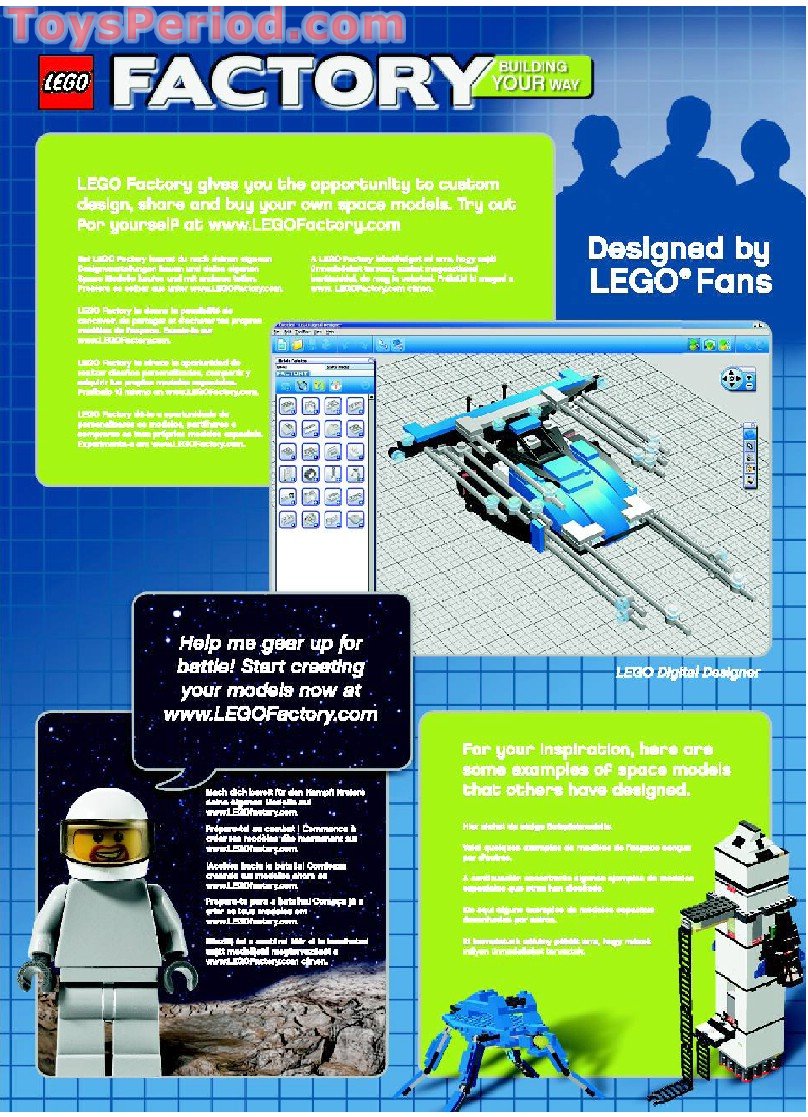 LEGO 10191 Star Justice Instructions and Parts List