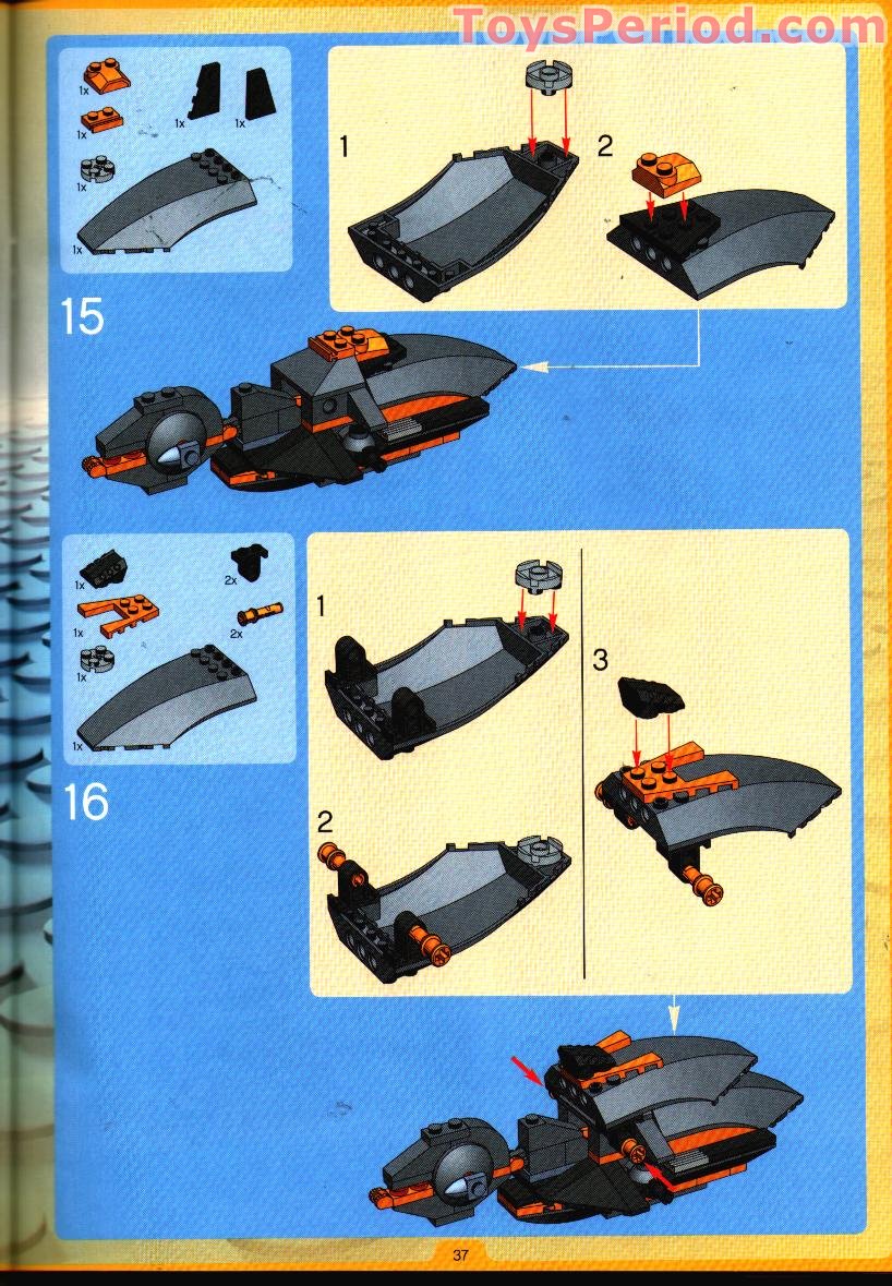 LEGO 4508 Titan Xp Instructions and Parts List