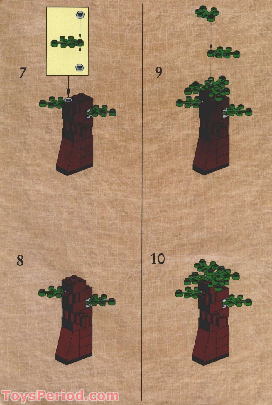 LEGO 5987 Dino Research Compound Instructions and Parts List
