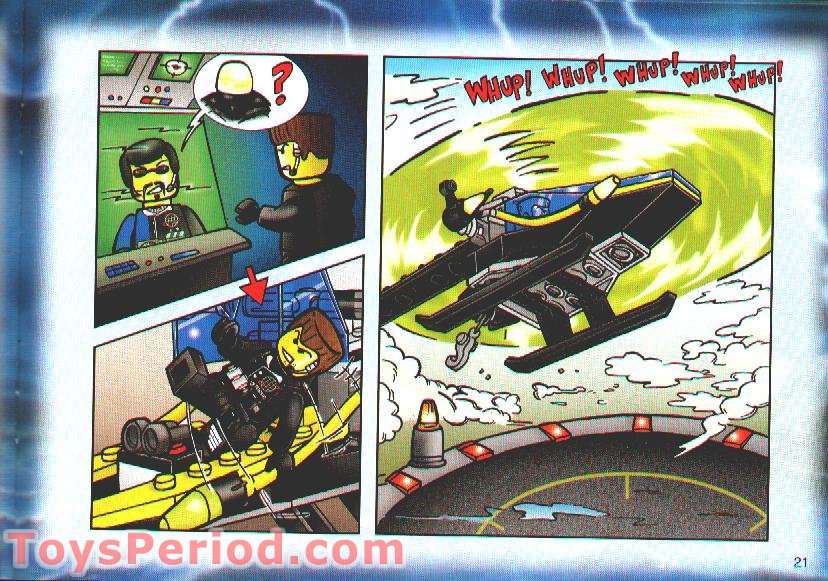 LEGO 6773 Alpha Team Helicopter Instructions and Parts List