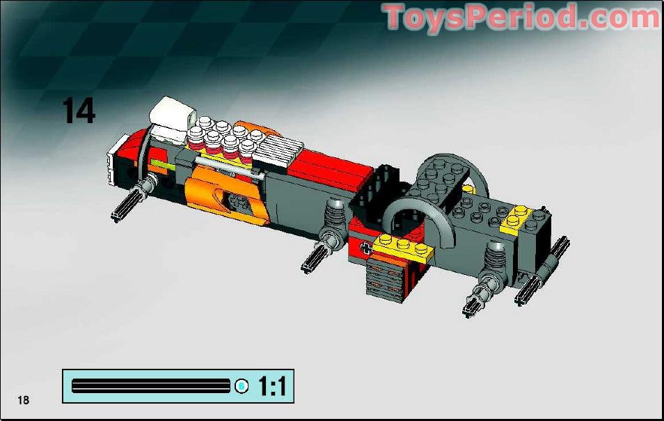 LEGO 8670 Jump Master Instructions and Parts List