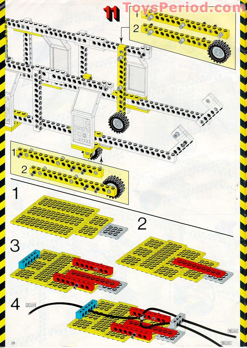 LEGO 8680 Arctic Rescue Base Instructions and Parts List