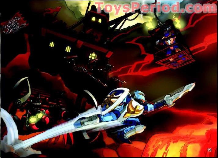 LEGO 8792 Sir Jayko Instructions and Parts List