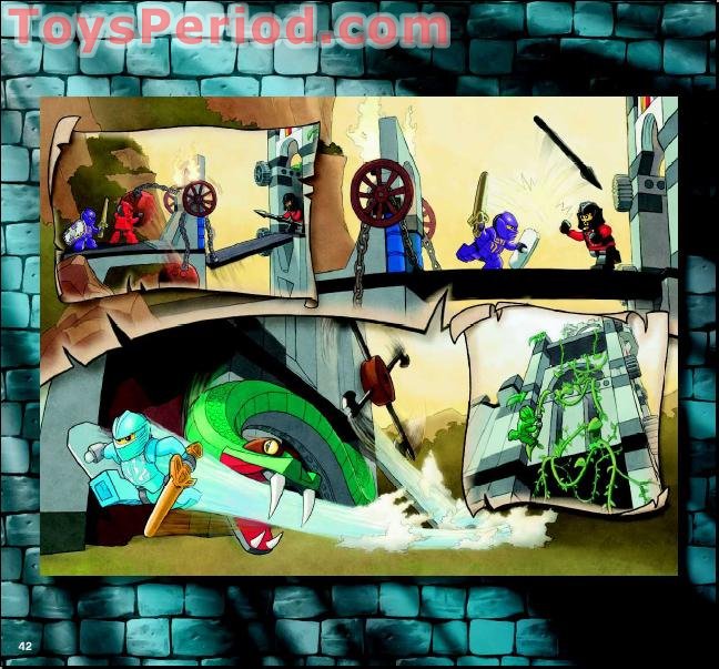 LEGO 8800 Vladek's Siege Engine Instructions and Parts List