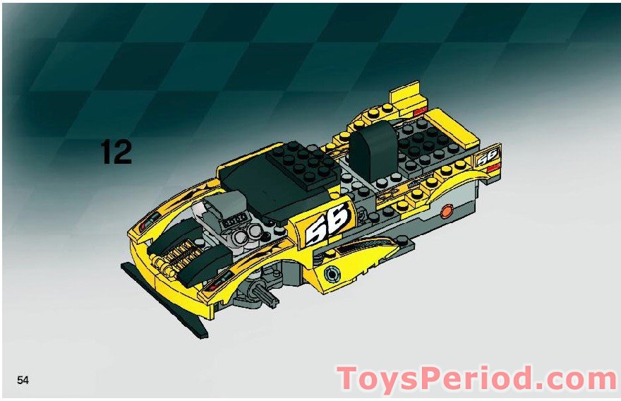 LEGO 8183 Track Turbo RC Instructions and Parts List