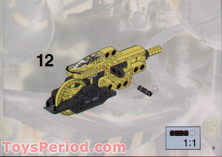LEGO 8514 Power Instructions and Parts List