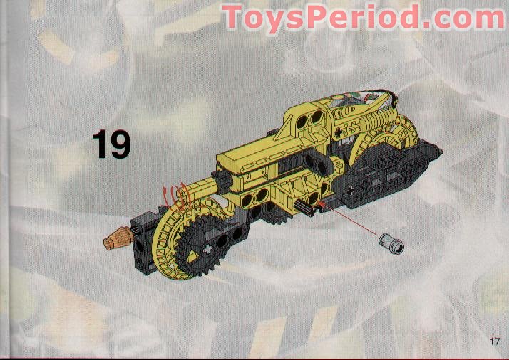 LEGO 8514 Power Instructions and Parts List