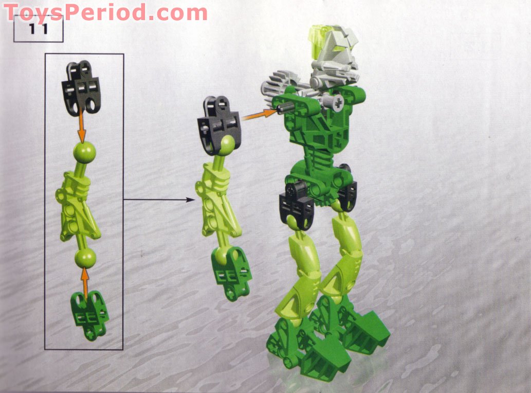LEGO 8567 Lewa Nuva Instructions and Parts List