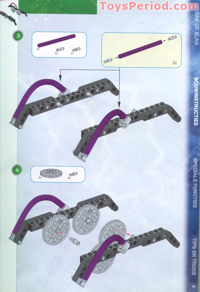 LEGO 9747 Robotics Invention System, Version 1.5 Instructions and Parts ...