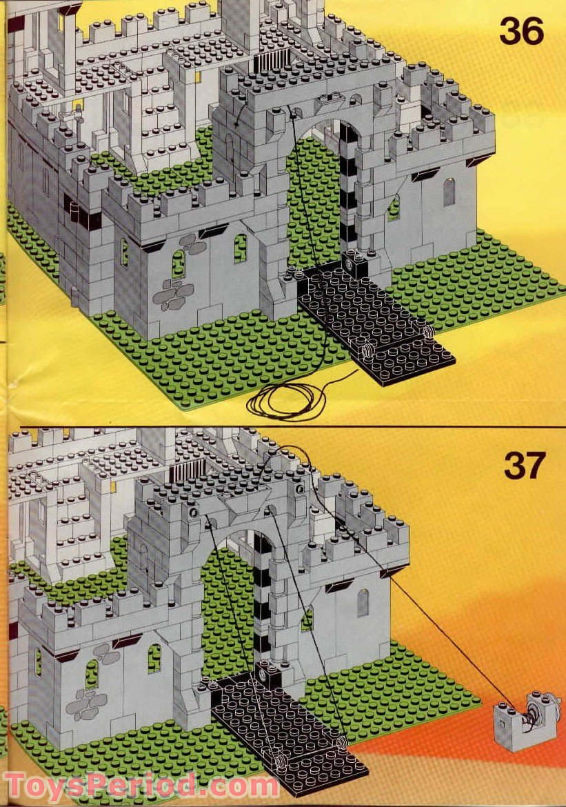 LEGO 6080 King's Castle Instructions and Parts List