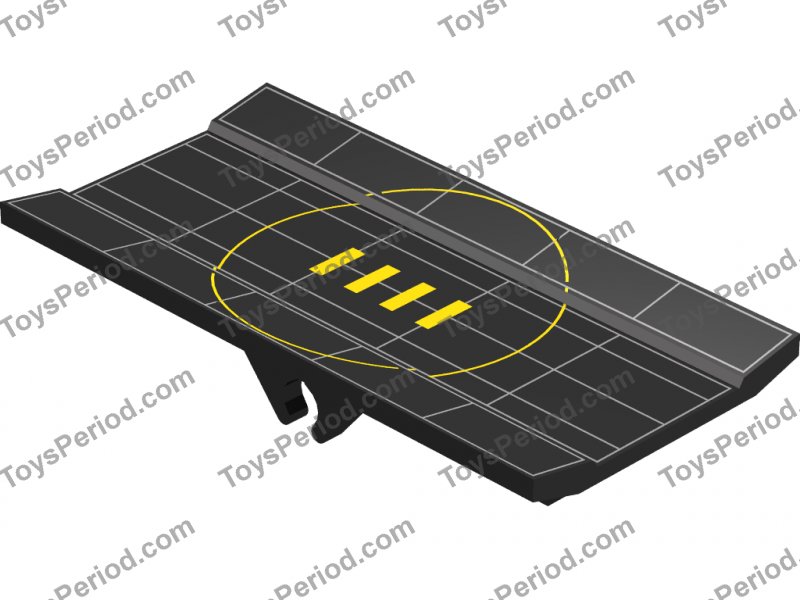 LEGO Sets with Part 2440p69 Hinge 6 x 3 Radar, Blade, Spoiler, Panel ...