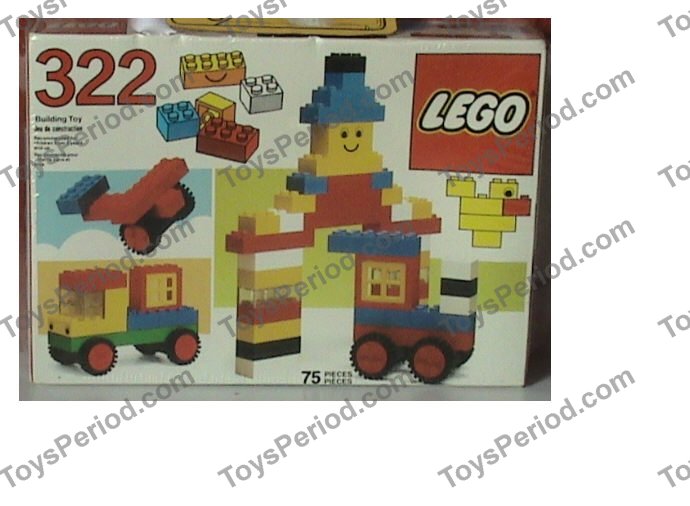 LEGO 322-1 Basic Set Parts List