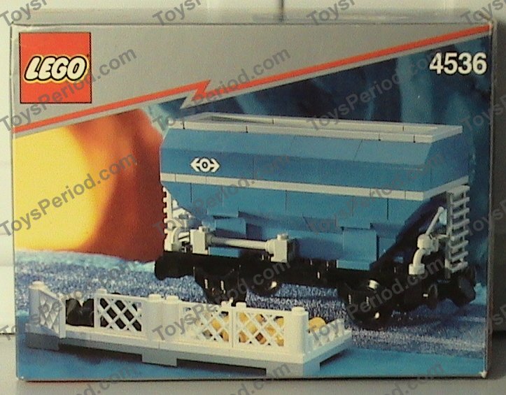 LEGO 4536 Blue Hopper Car Instructions and Parts List