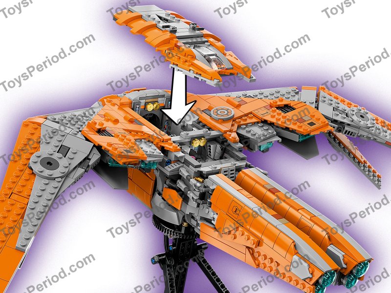 LEGO 76193 The Guardians' Ship Set Parts List