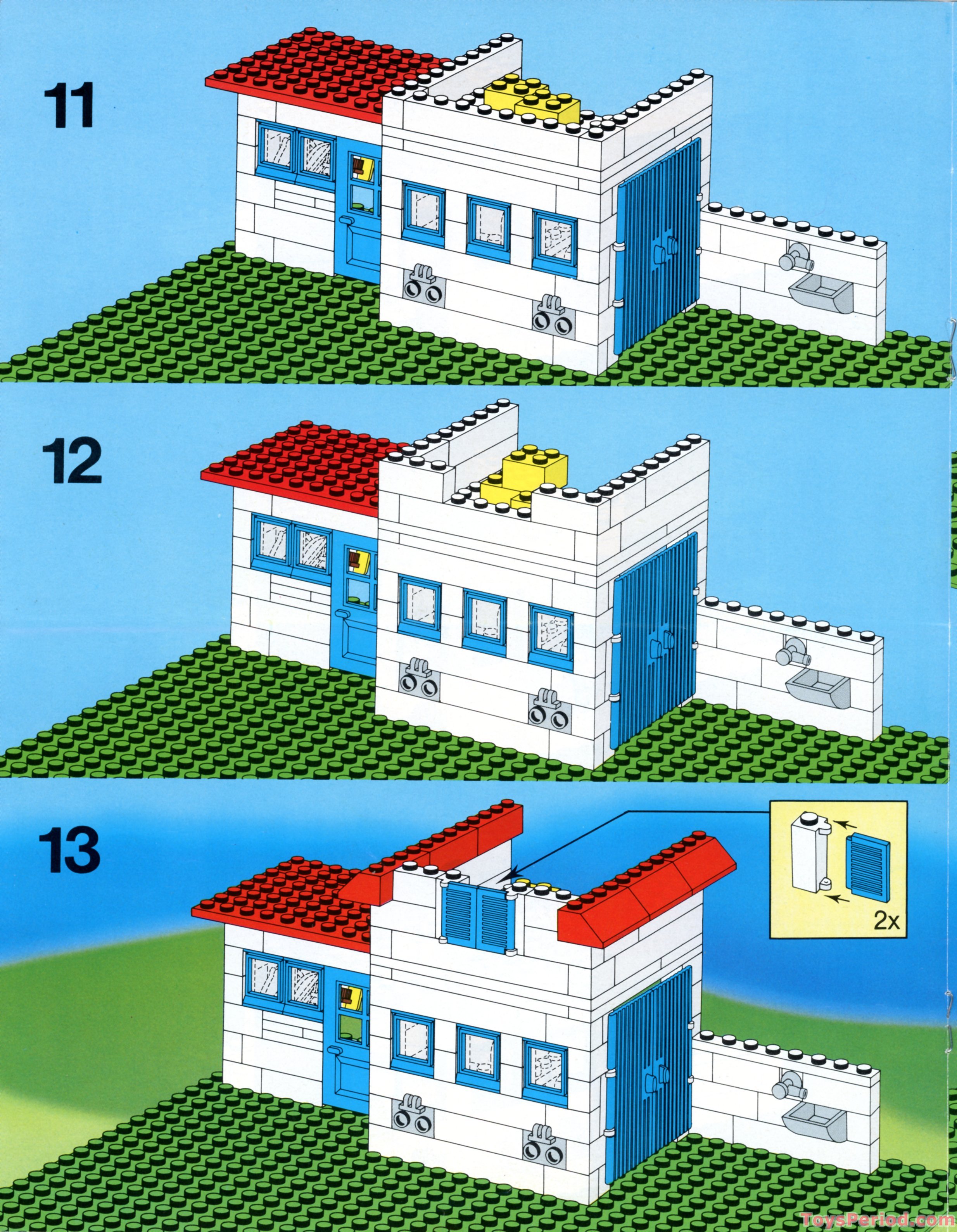 LEGO 6379 Riding Stable Instructions and Parts List