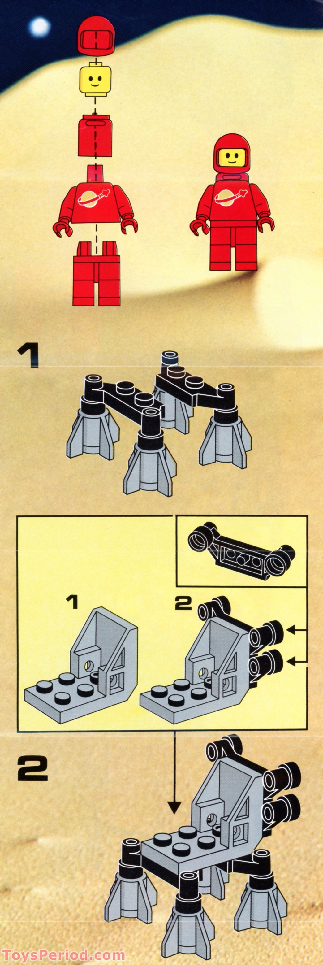 LEGO 6806 Surface Hopper Instructions and Parts List