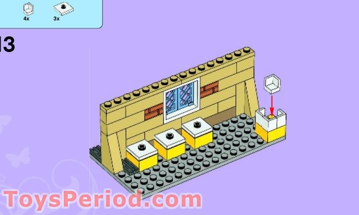 LEGO 3185 Summer Riding Camp Instructions and Parts List