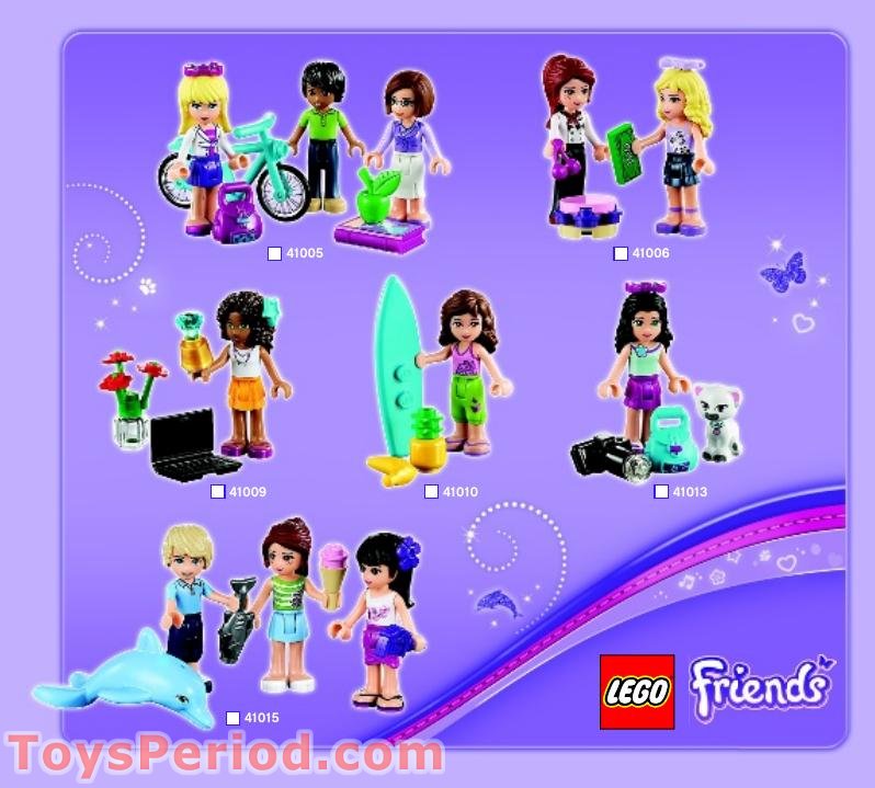 LEGO 41006 Downtown Bakery Instructions and Parts List