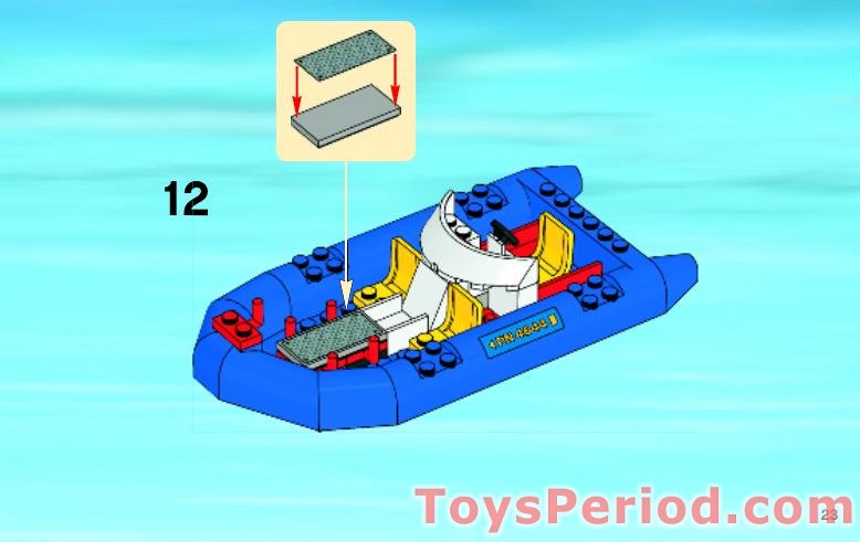 LEGO 4644 Marina Instructions and Parts List