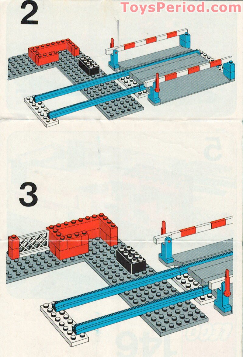 LEGO 146 Level Crossing Instructions and Parts List