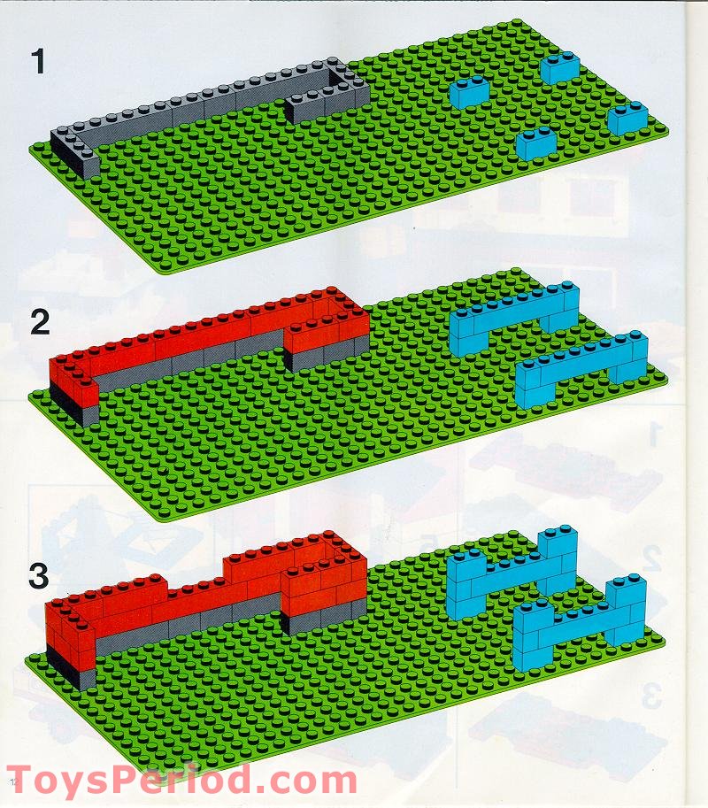 LEGO 565-2 Build-N-Store Chest, 5 Plus Instructions and Parts List