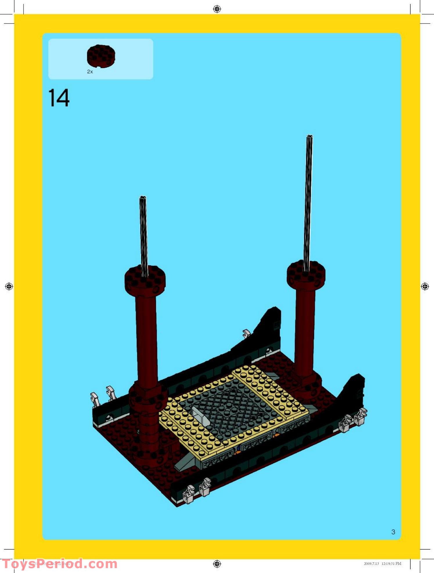LEGO 10210 Imperial Flagship Instructions and Parts List