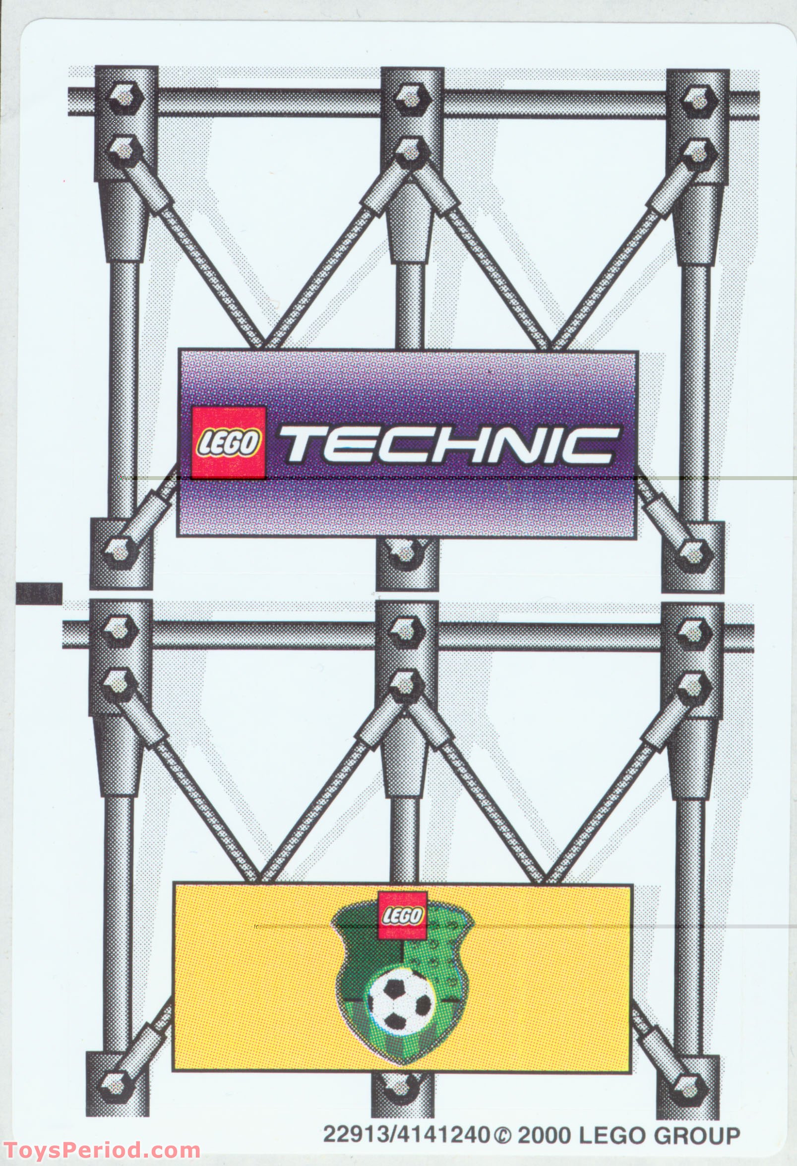 LEGO 3403 Fans' Grandstand with Scoreboard Instructions and Parts List