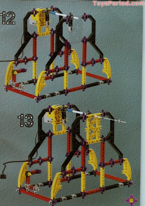 LEGO 3582 Ant Instructions and Parts List