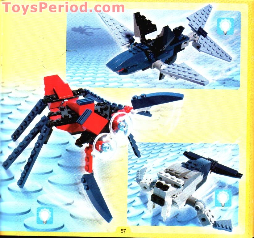 LEGO 4506 Deep Sea Predators Instructions and Parts List