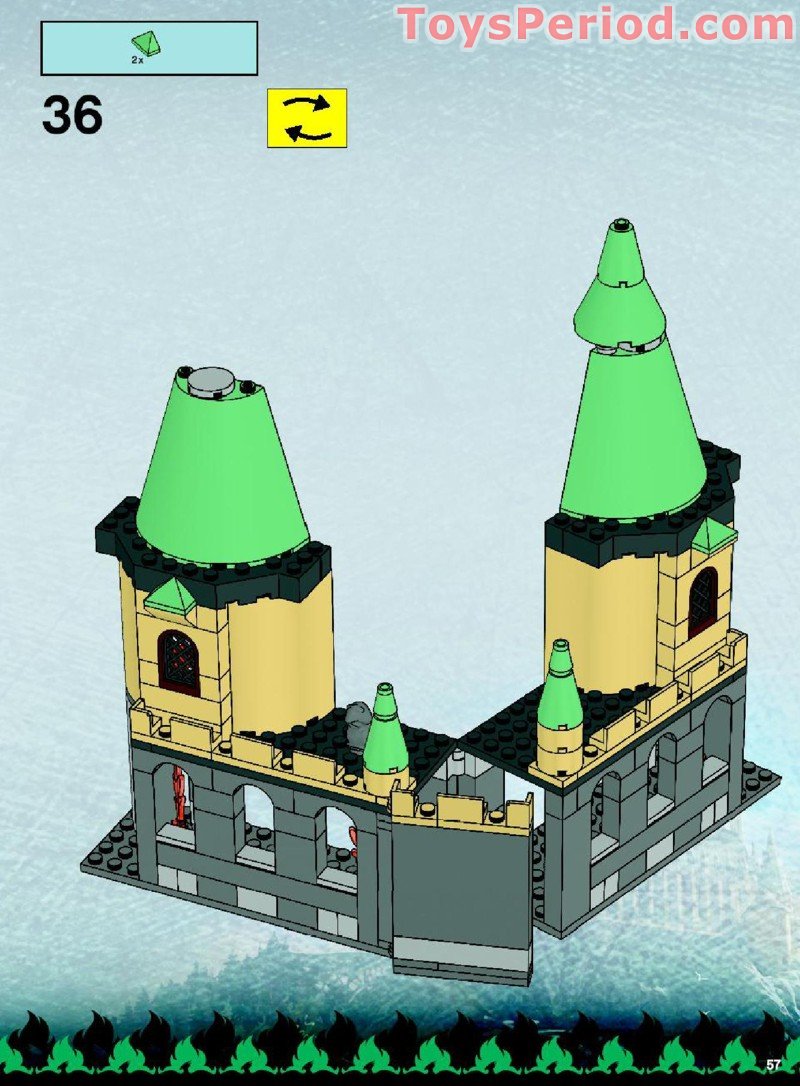 LEGO 5378 Hogwarts Castle (3rd Edition) Instructions and Parts List