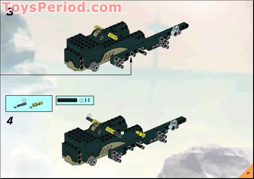 LEGO 8472 Street 'n' Mud Racer Instructions and Parts List