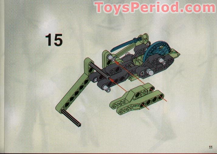 LEGO 8509 Swamp Instructions and Parts List